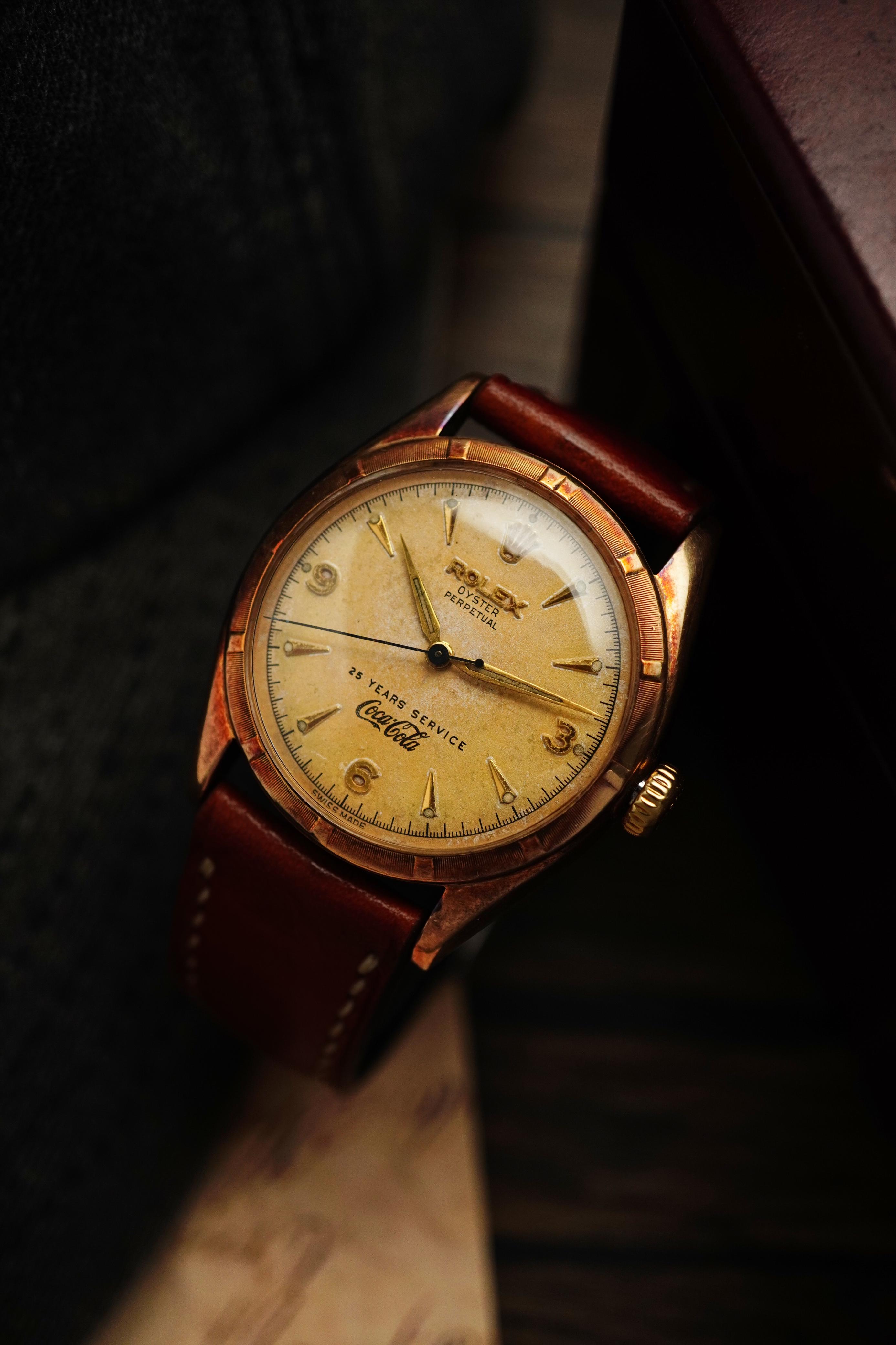 Rolex Precision 6085 Coca Cola ‘25 Year Service’ - Rolex | tankawatches.com